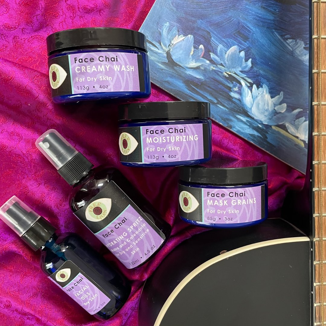 Face Chai for Dry Vata Skin – Free Lion Body Care