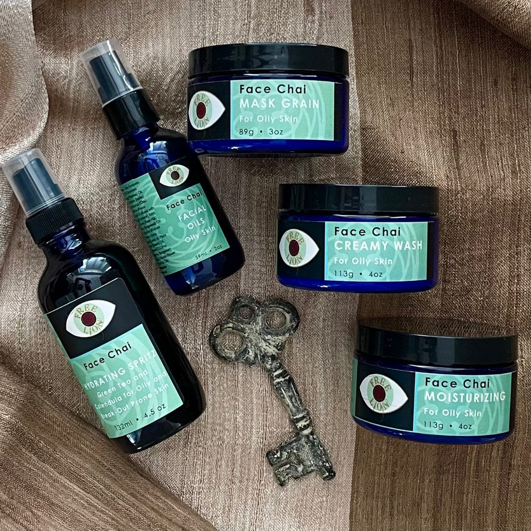 Face Chai for Oily and Break-out Prone Skin – Free Lion Body Care